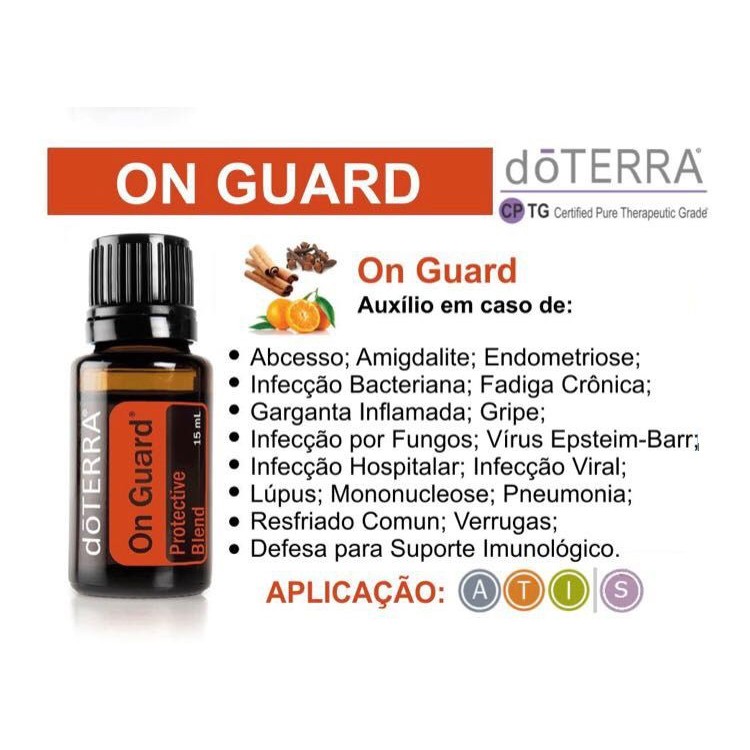 Óleo Essencial On Guard - Aroma Natural De Especiarias | Shopee Brasil