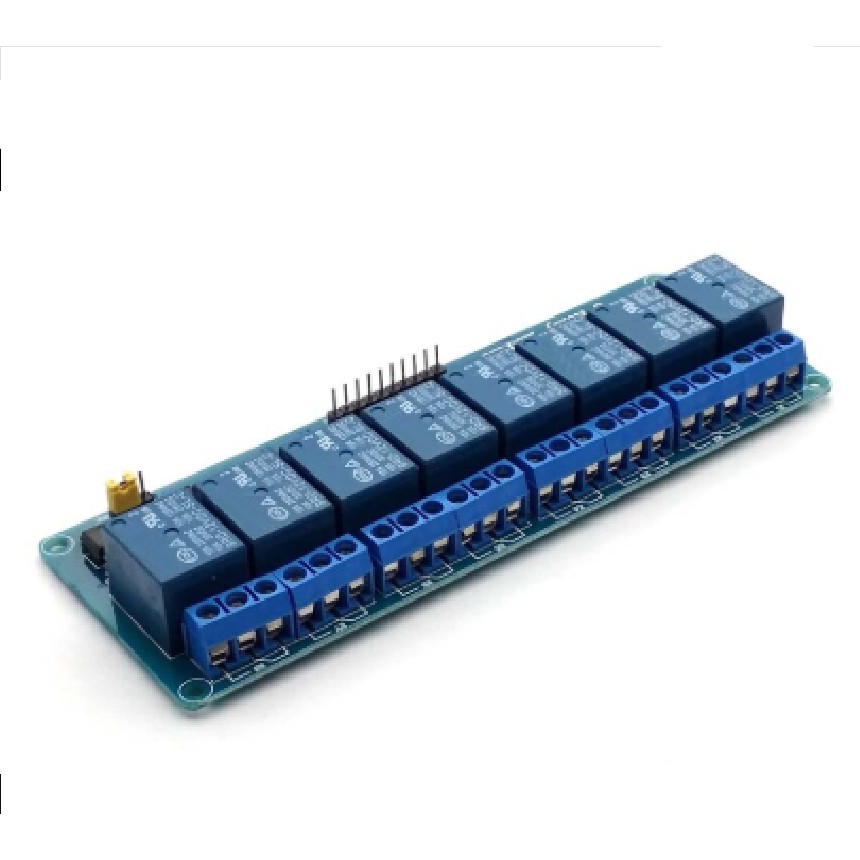 Módulo Relé Arduino 8 Canais 5v | Shopee Brasil