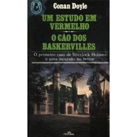 Um Estudo em Vermelho / O Cão dos Baskervilles autor Doyle, Conan | Shopee Brasil