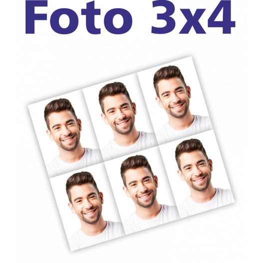 8 fotos 3x4 para documentos, Rg, carteira profissional, faculdade, etc ...
