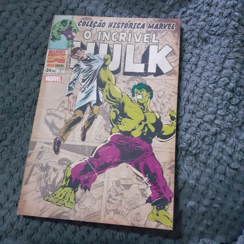 HQ - O INCRÍVEL HULK VOL. 1 (COLEÇÃO HISTÓRICA MARVEL) | Shopee Brasil