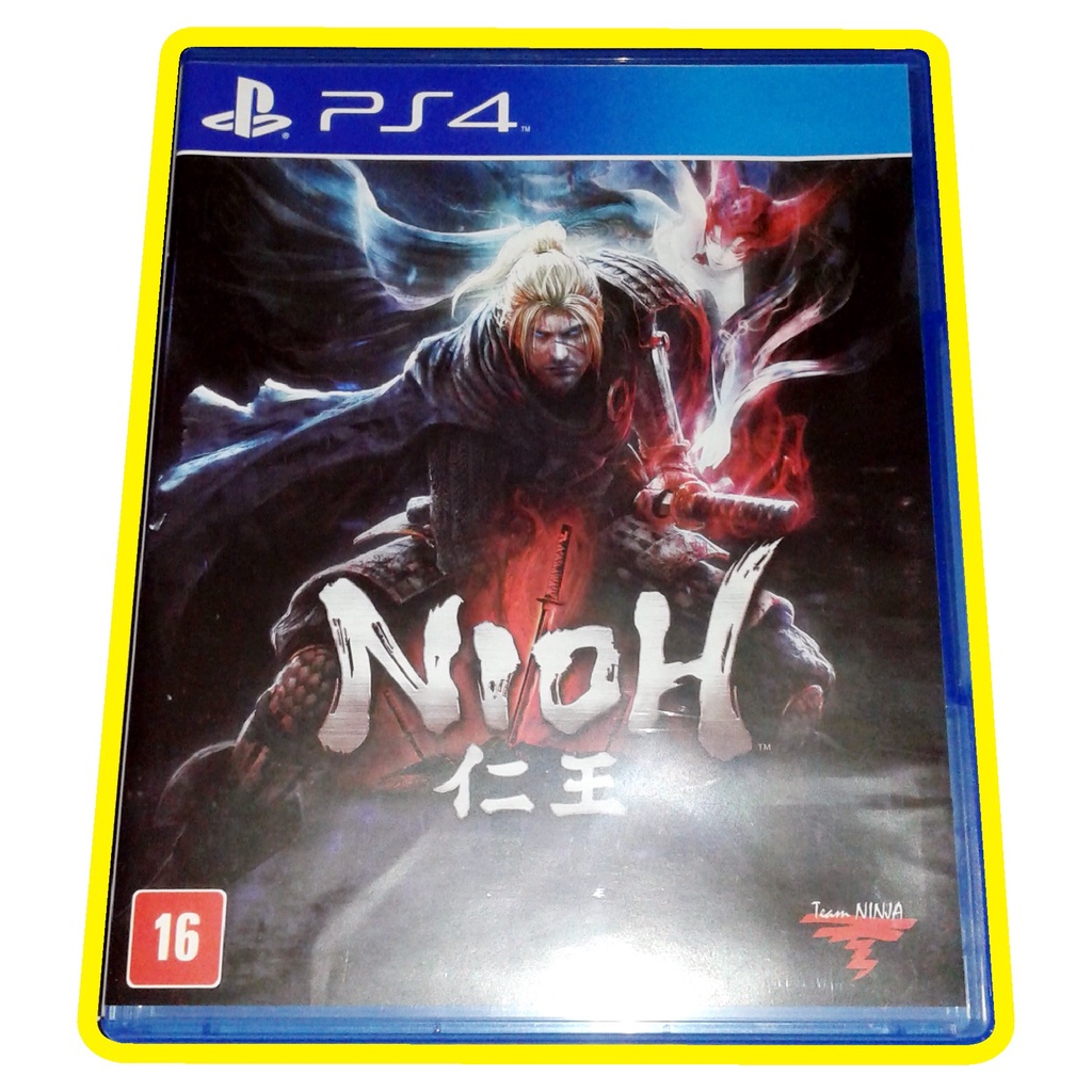 Nioh Ps4 Usado Legendado em Português Mídia Física | Shopee Brasil