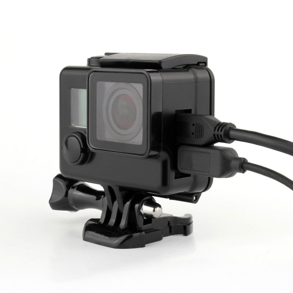 Skeleton Habitação Caso Lado Aberto Para GoPro Hero 4 3 + 3 Action ...