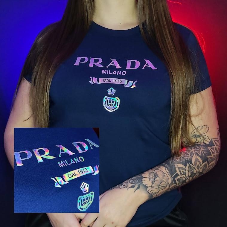 Camiseta Prada Milano - Escorrega o Preço