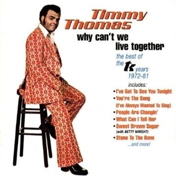 Cd Timmy Thomas Why Cant We Live Together Best Of (imp) | Shopee Brasil