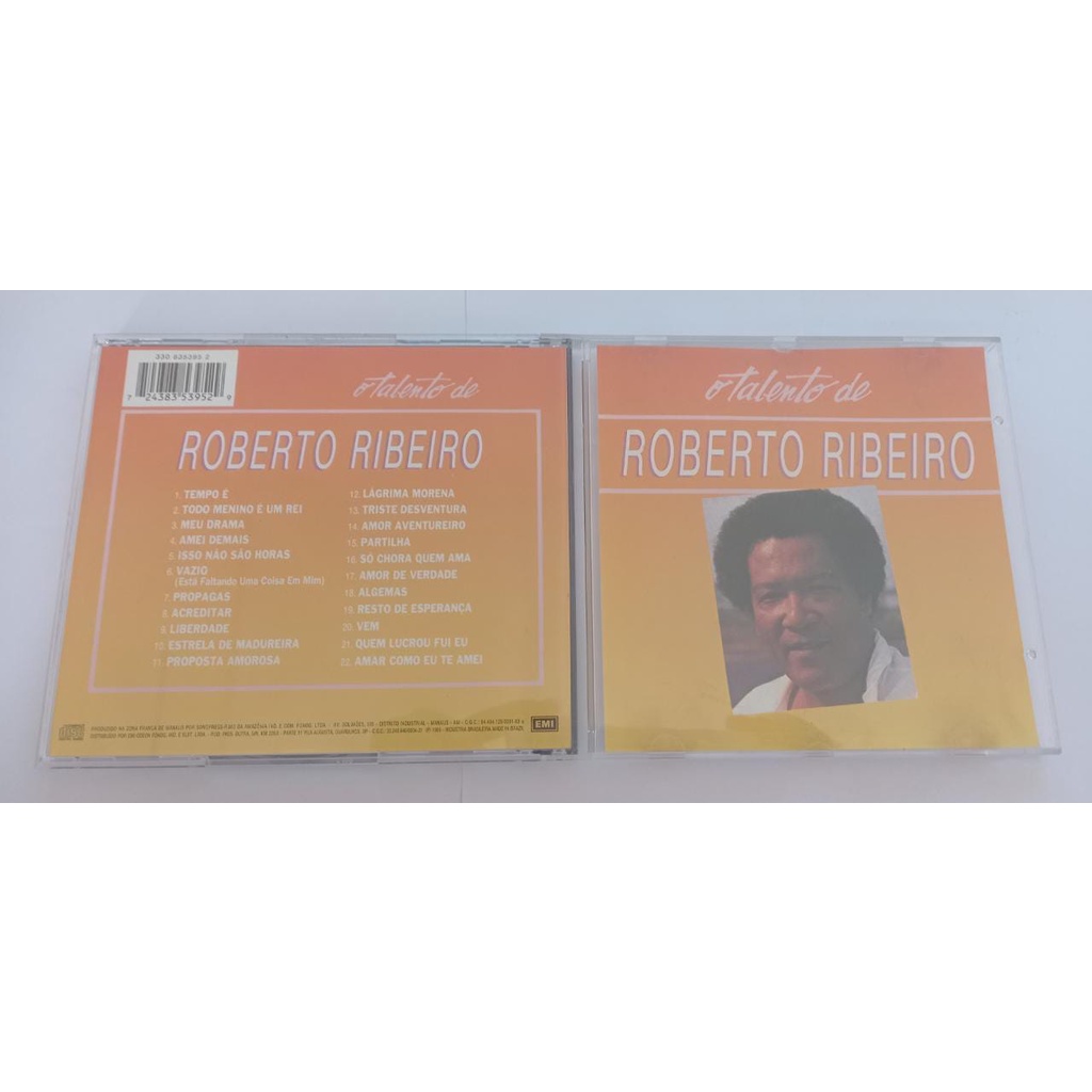 CD O talento de Roberto Ribeiro | Shopee Brasil