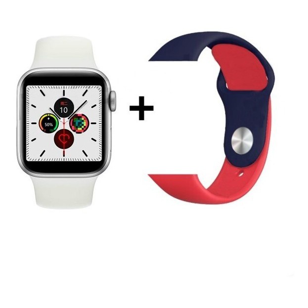 Relógio Smartwatch T600 Iwo 12 Ios + Pulseira Extra 44mm | Shopee Brasil