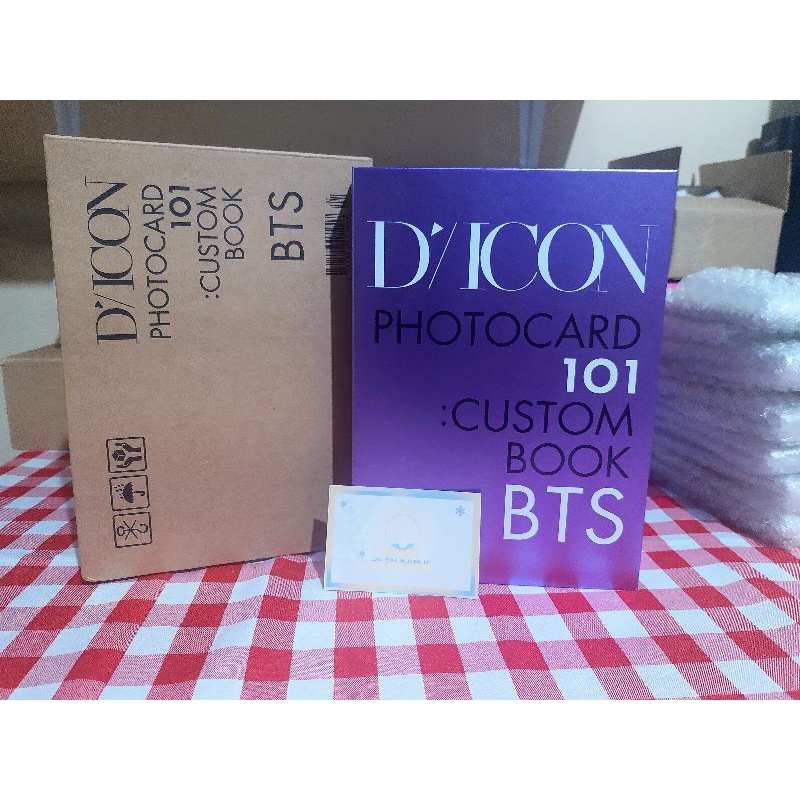 DICON BTS PHOTOCARD 101:CUSTOM BOOK / BEHIND BTS since 2018(2018-2021 in USA) | Shopee Brasil