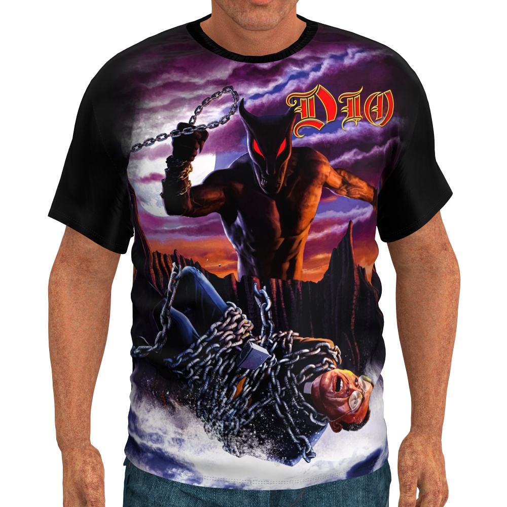 Camiseta Holy Diver Resmastered Ronnie James Dio 2022 Lançamento Camisa ...