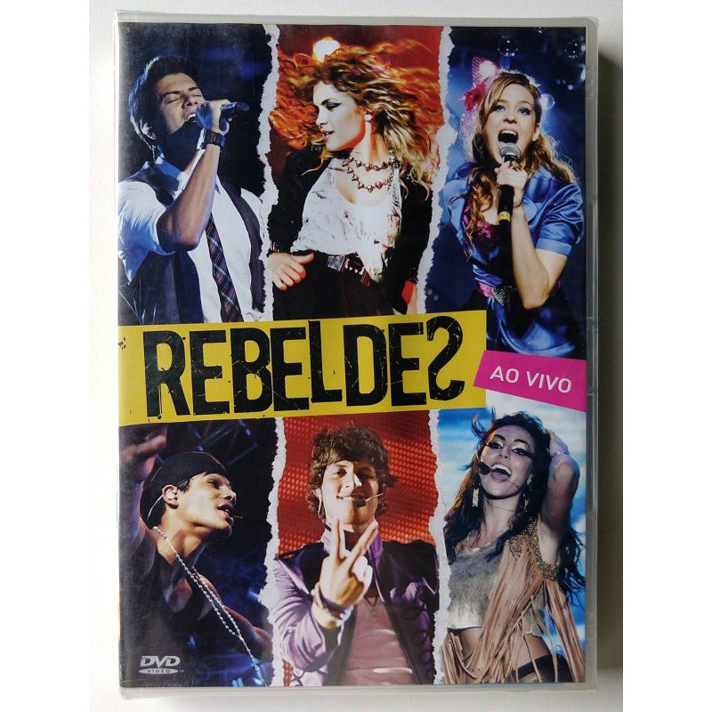 Dvd Rebeldes - Ao Vivo - Original Lacrado | Shopee Brasil