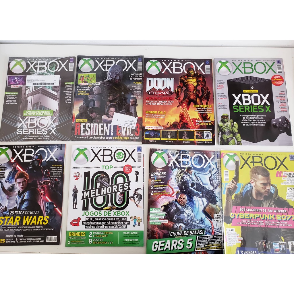 Revistas Gamer Xbox Varias Edições Video Games Detonados Dicas e ...