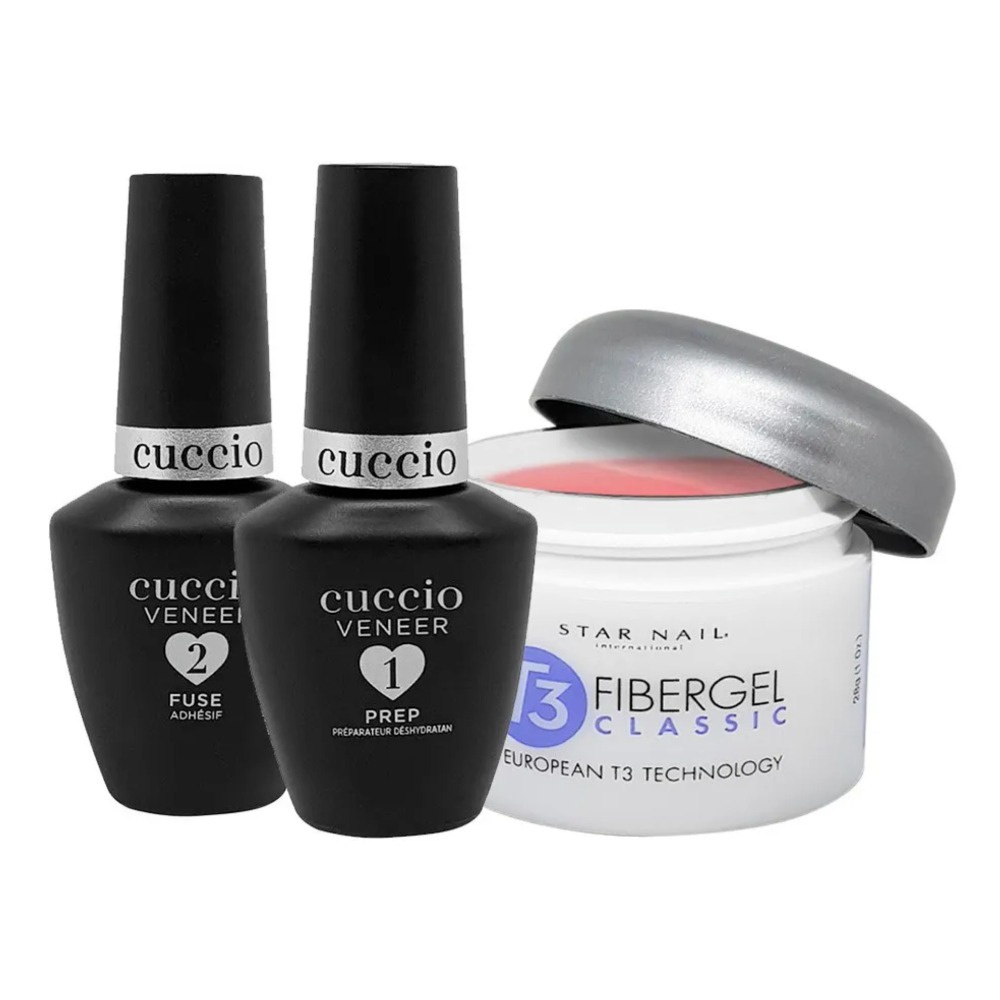 Kit Cuccio Passo 1 Desidratador Passo 2 Primer E Gel Star Nail Pink ...