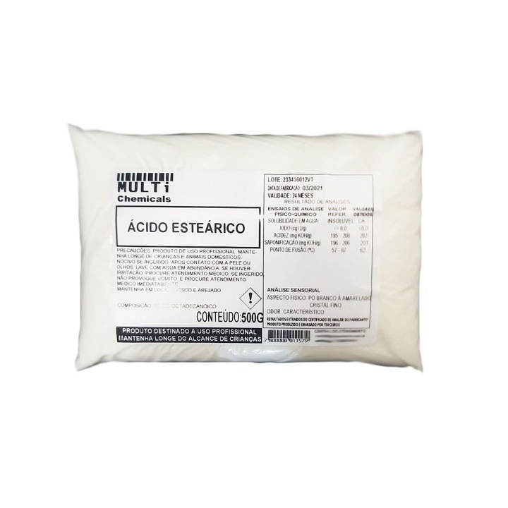 Álcool ceto estearilico -500g -Multichemicals | Shopee Brasil