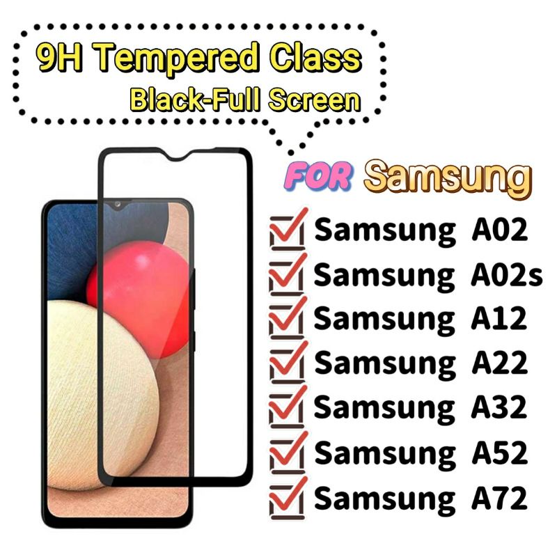 Película Vidro Temperado 3D/9D Samsung Galaxy A02 A02s A12 A22 A32 4G A52 A72 | Shopee Brasil