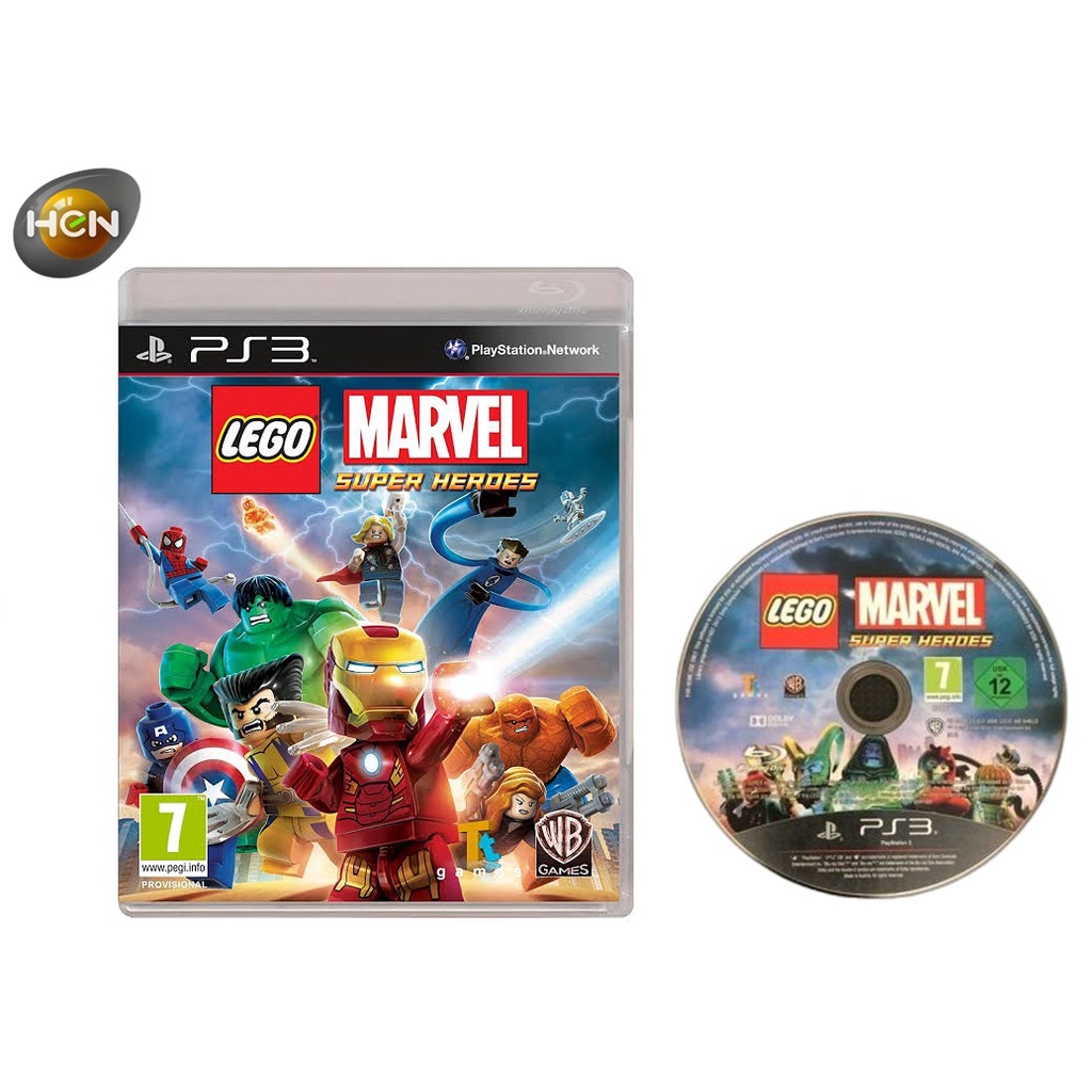 LEGO Marvel Super Heroes PS3 Mídia física HEN/CFW | Shopee Brasil