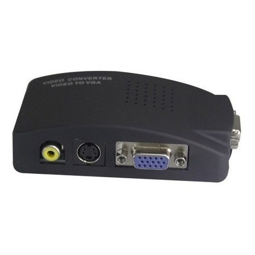 Adaptador Conversor Rca S-video P/ Monitor Vga | Shopee Brasil