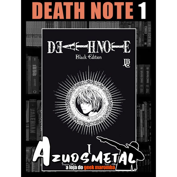 Death Note - Black Edition - Vol. 1 [Mangá: JBC] | Shopee Brasil