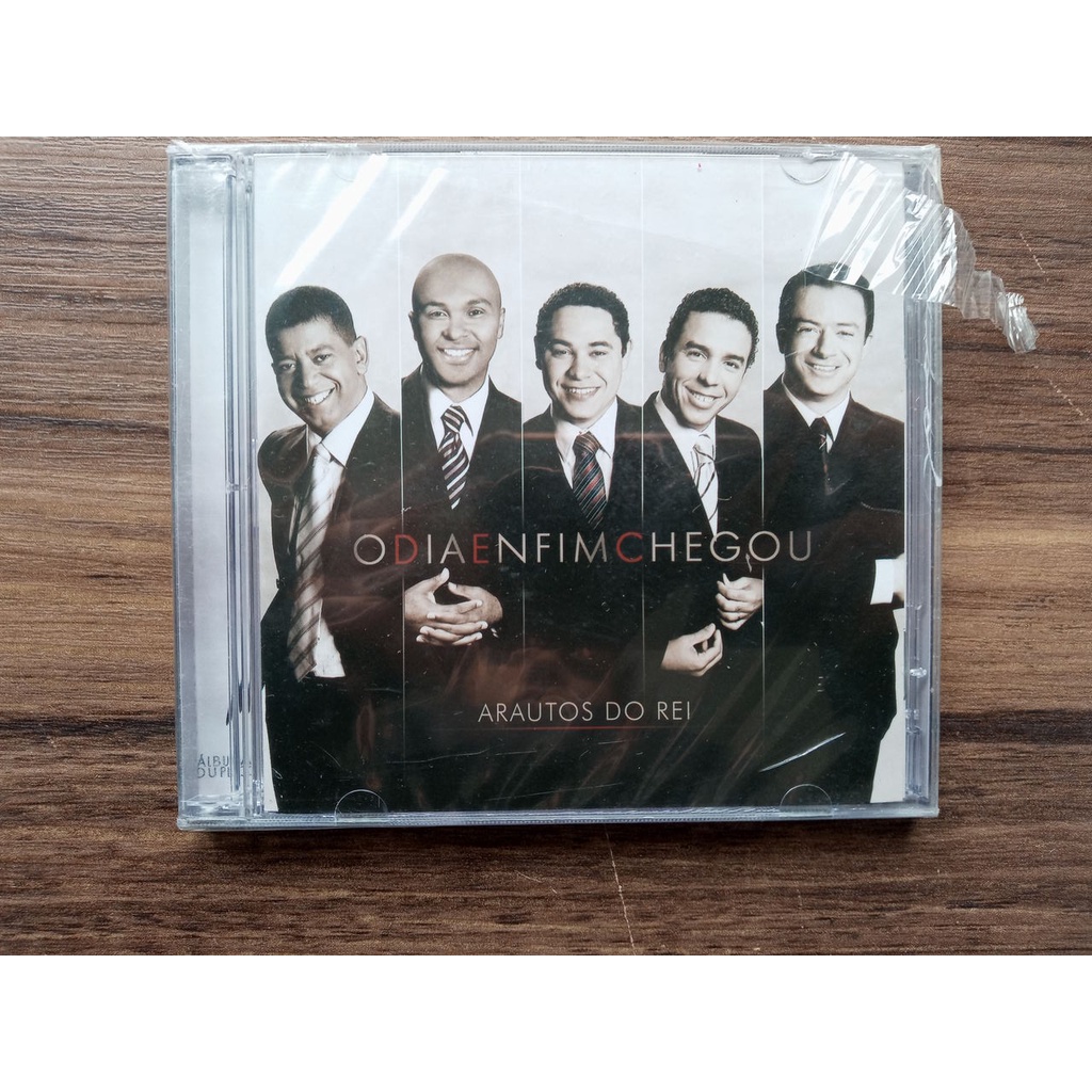 CD Arautos do Rei O dia enfim chegou - Lacrado de Fábrica | Shopee Brasil