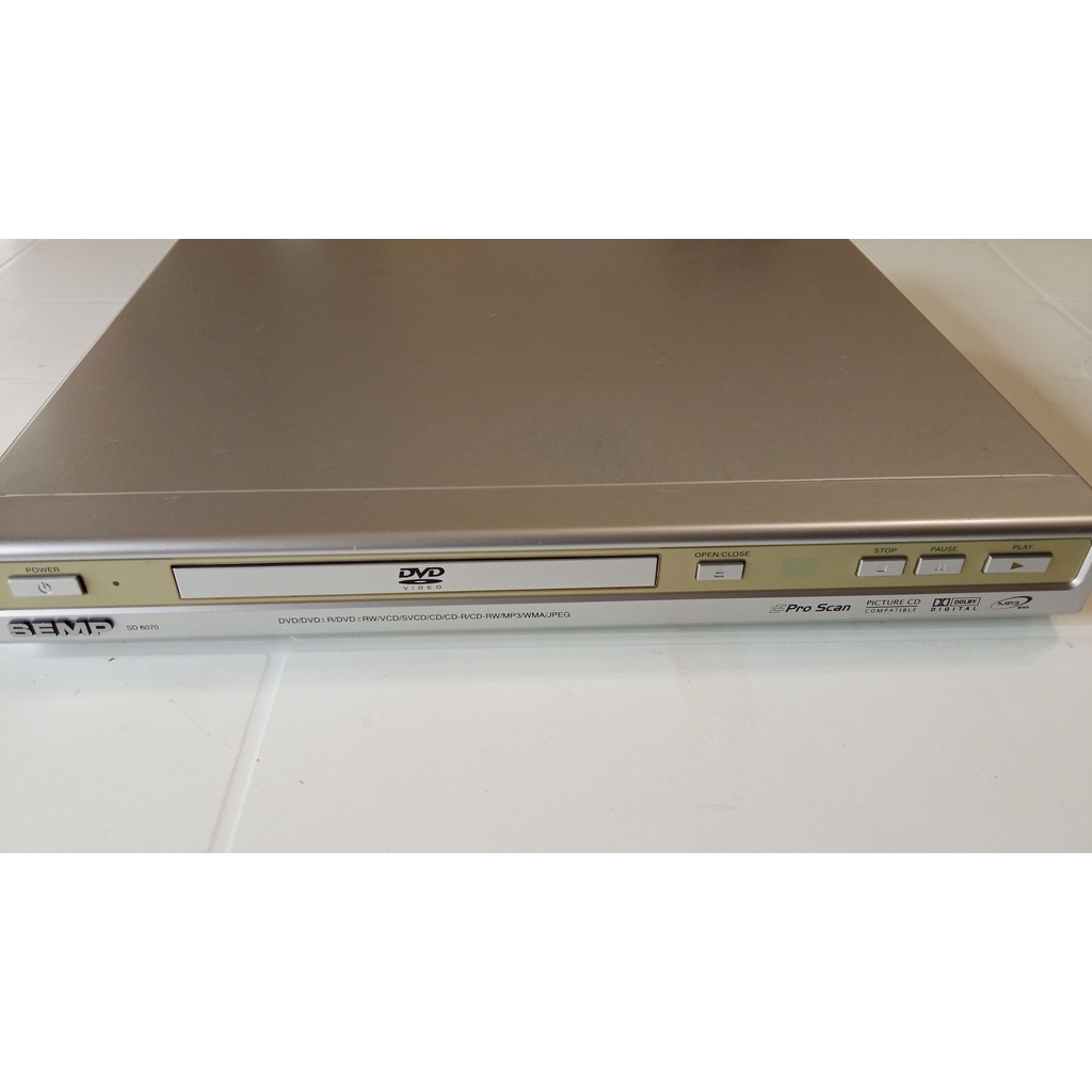 DVD Semp Modelo SD 6070 Acompanha controle e cabo de áudio e vídeo ...