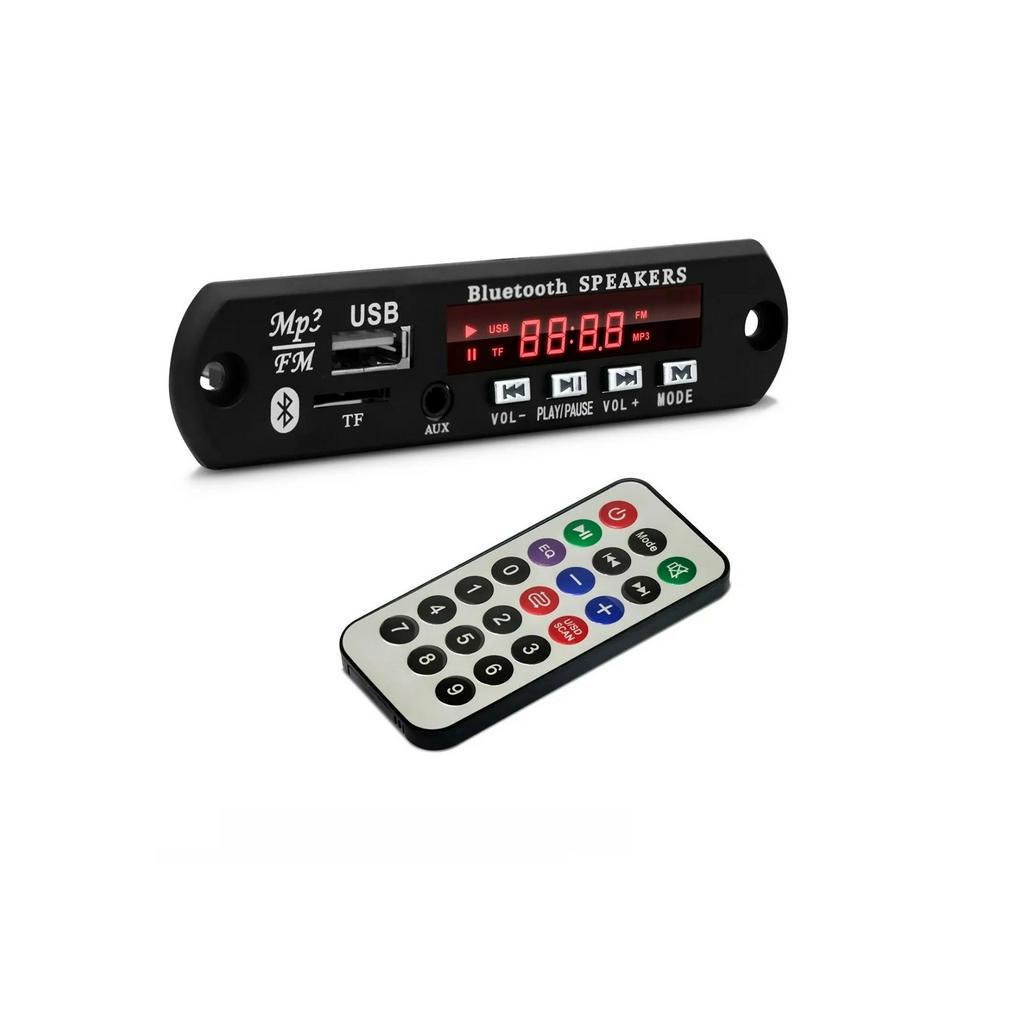 Placa Amplificador Modulo Bt-373 Usb Mp3 Aux Sd Bluetooth | Shopee Brasil