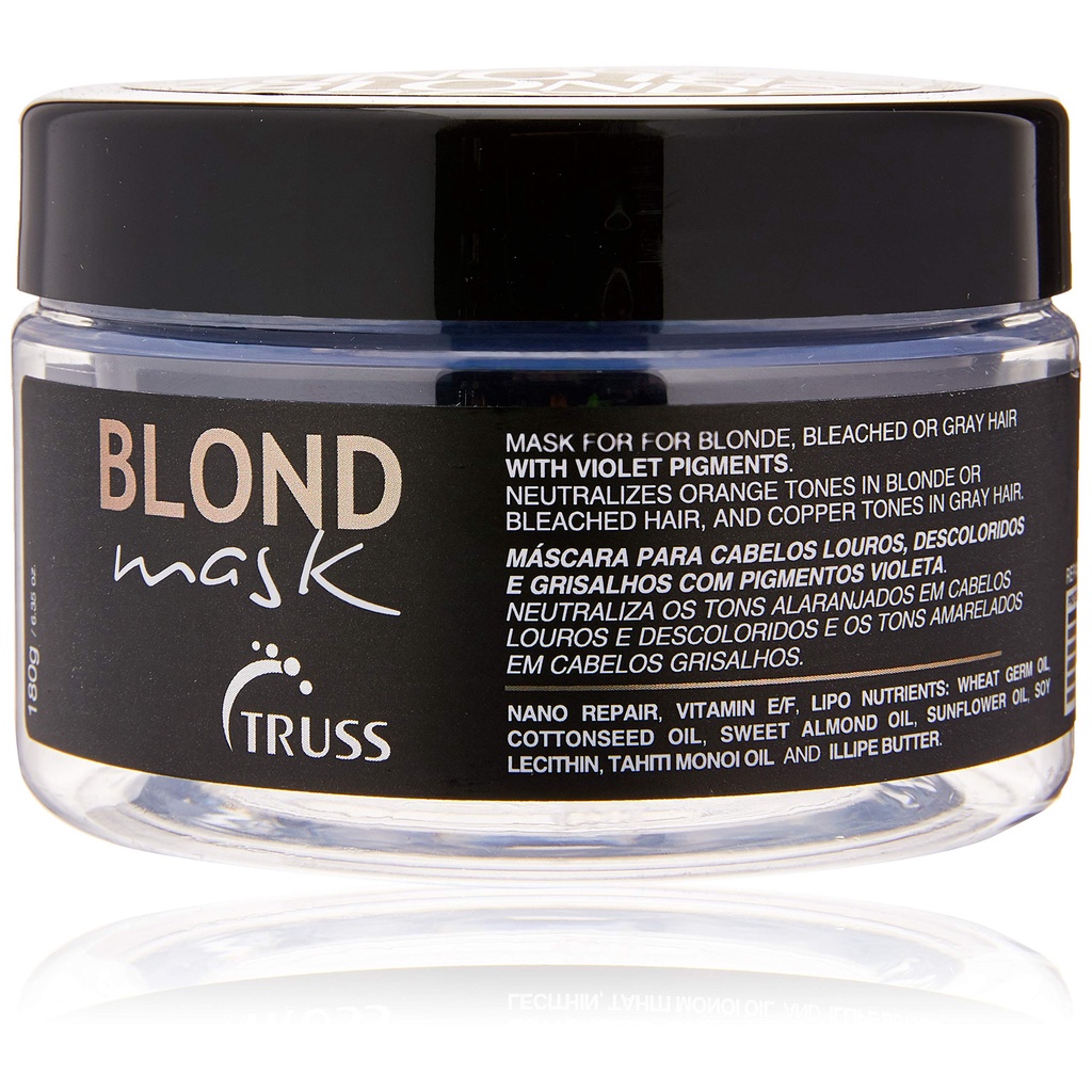 Truss Máscara Blond Matizadora 180ml | Shopee Brasil