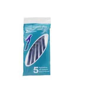 Aparelho De Barbear Maxicor Plus Com 5 Unidades | Shopee Brasil