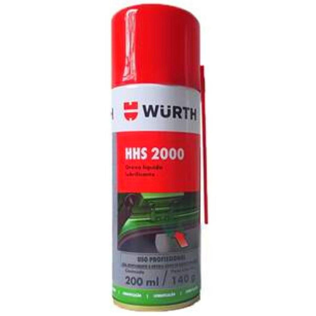 Hhs2000 Wurth - Graxa Liquida Lubrificante Hhs 2000 Wurth | Shopee Brasil