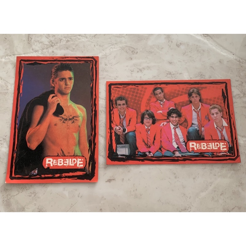 Card Rebelde RBD Christopher Diego Alfonso Miguel | Shopee Brasil