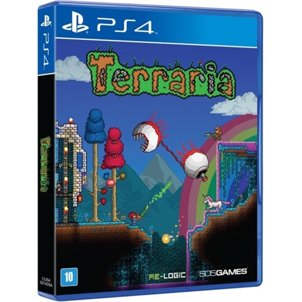 Jogo Terraria Ps4 Midia Fisica Original Novo Lacrado | Shopee Brasil