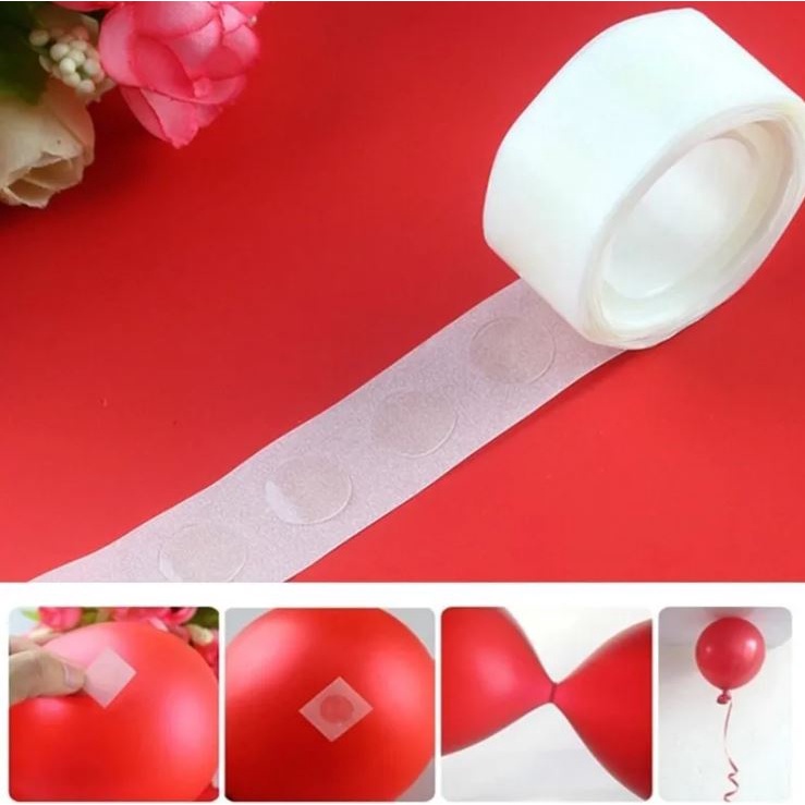 Gota Cola Adesivo Bexiga para Balão de Festa com 100 unidades | Shopee ...
