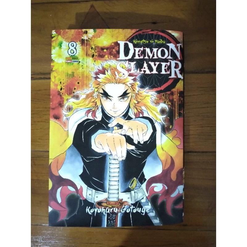 Demon Slayer mangá volume 8 (usado) | Shopee Brasil