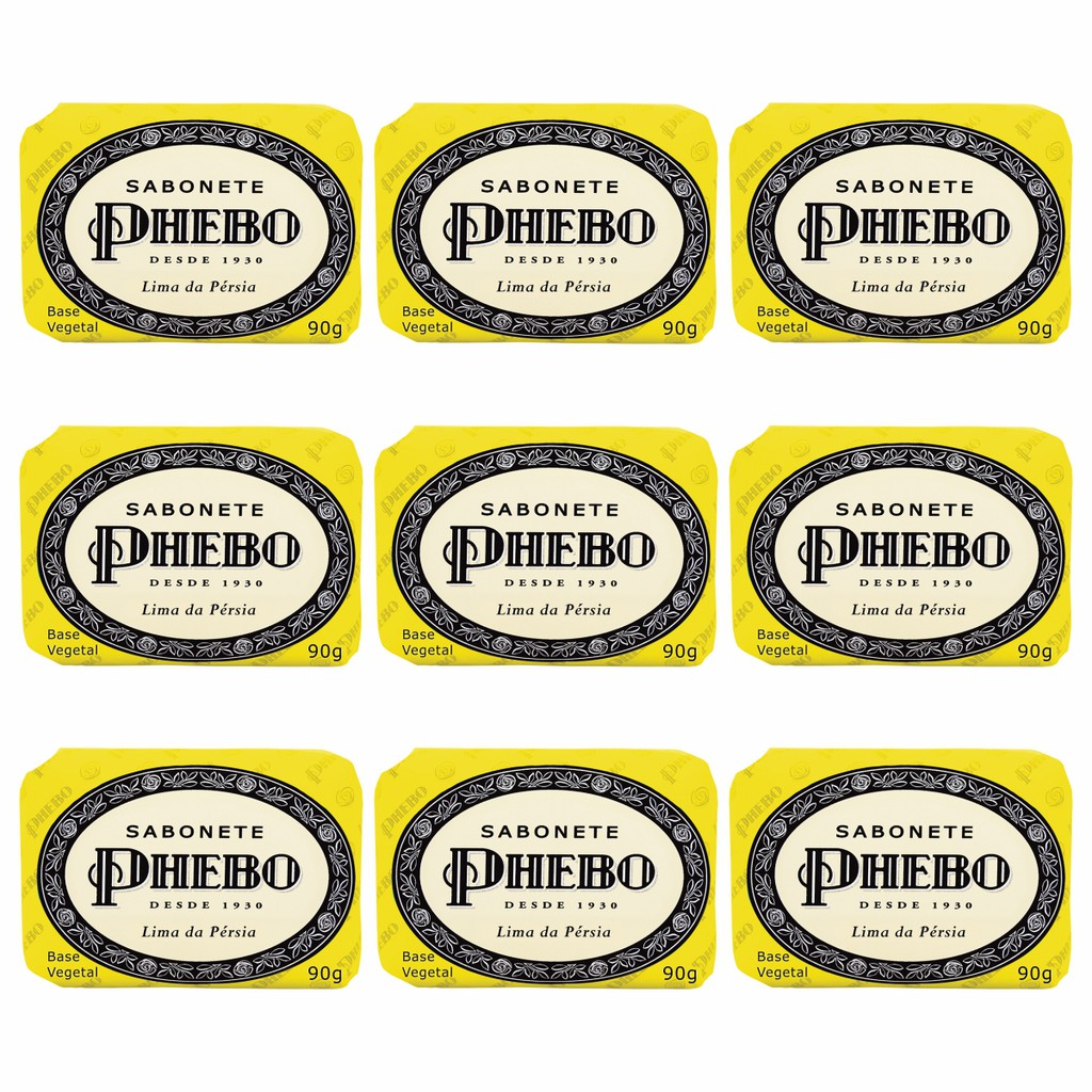 Kit de Phebo Lima da Pérsia Sabonete em Barra 90G | Shopee Brasil