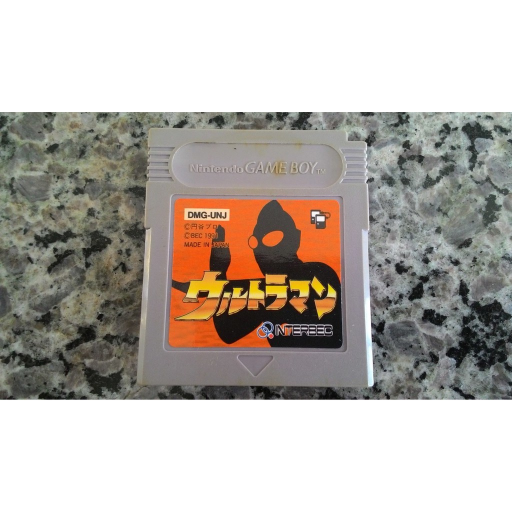 Jogo Ultraman do Game Boy (original) | Shopee Brasil