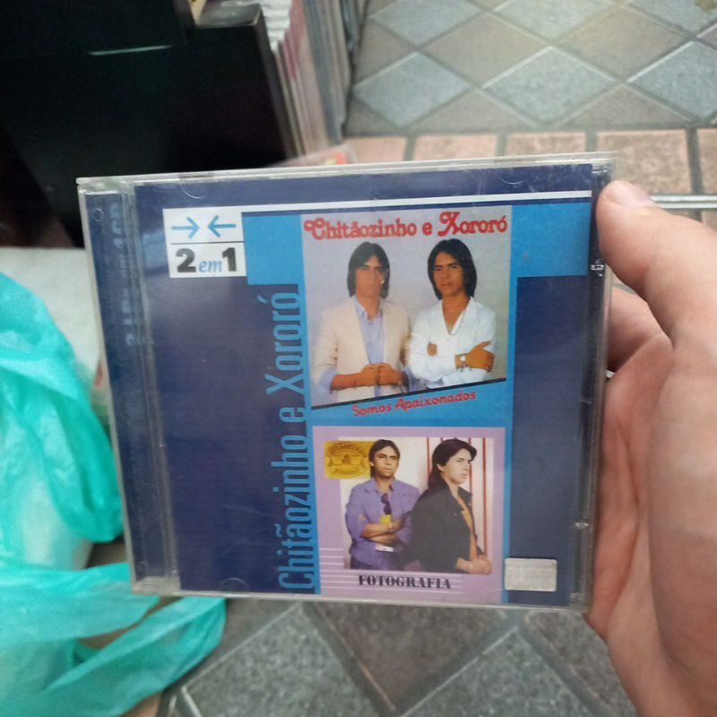 cd Chitãozinho e Xororó - 2 em 1 ( fotografia, somos apaixonados) | Shopee Brasil