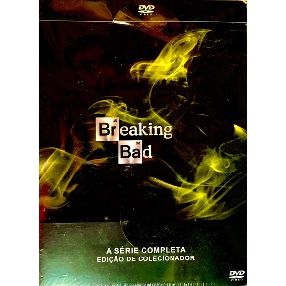 DVD BOX BREAKING BAD (5 TEMPORADAS) SÉRIE COMPLETA - EDIÇÃO ESPECIAL DE ...