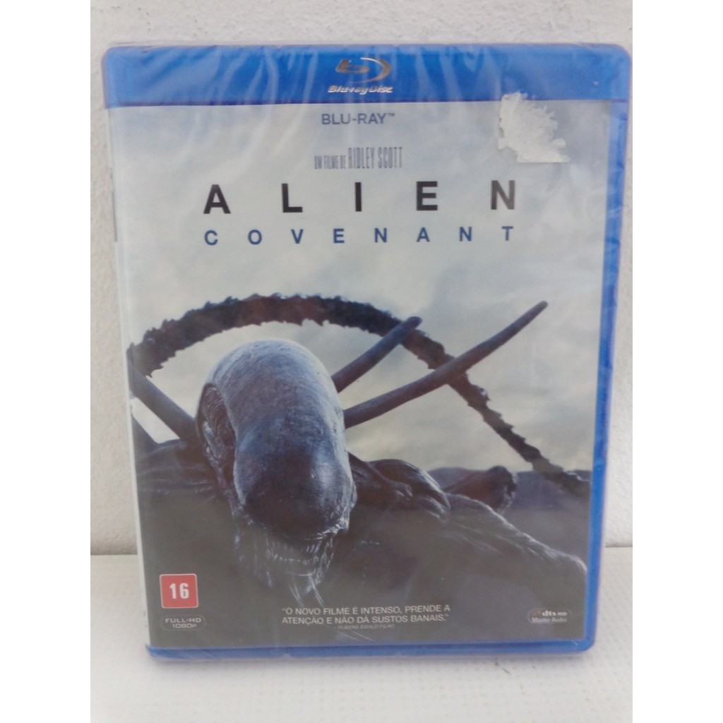Alien Covenant Blu-ray Lacrado e Original - Faz a Boa!