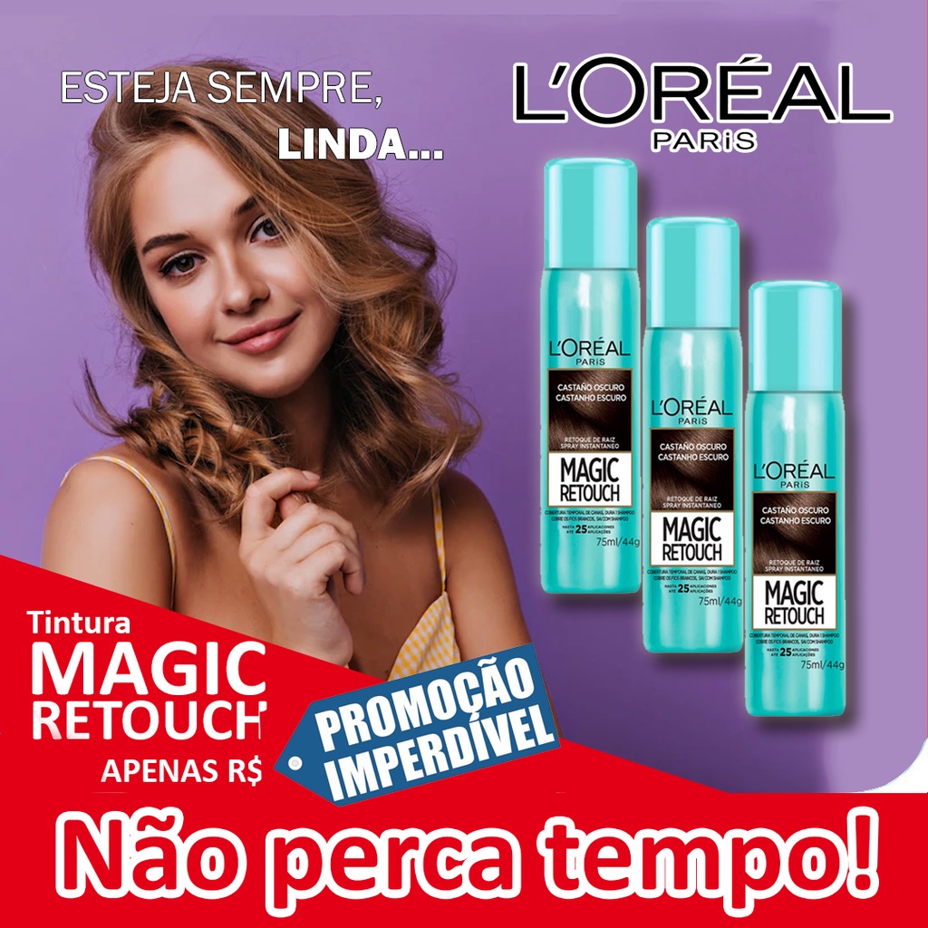 Magic Retouch Spray - Todas As Cores | Shopee Brasil