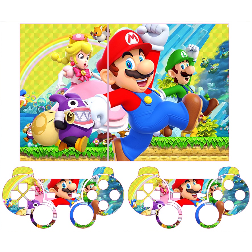 Skin Adesiva PS2 Slim - Super Mario Bros | Shopee Brasil