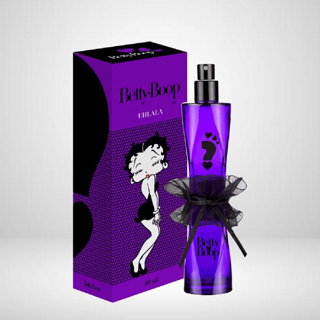 Perfume Uhlala Betty Boop - Feminino - Eau de Cologne 50ml | Shopee Brasil