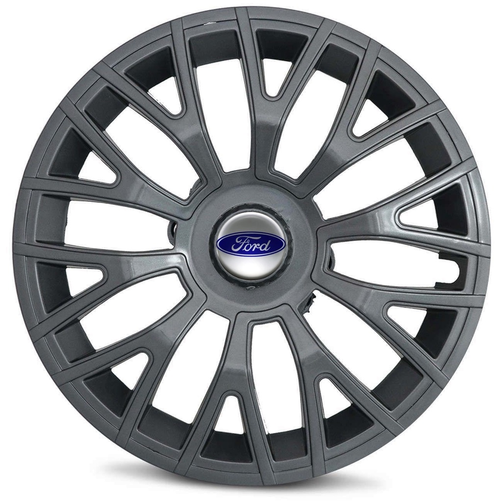 Jogo 4 Calotas Esportiva Aro 13 Triton Grafite Ford Ka Fiesta | Shopee ...