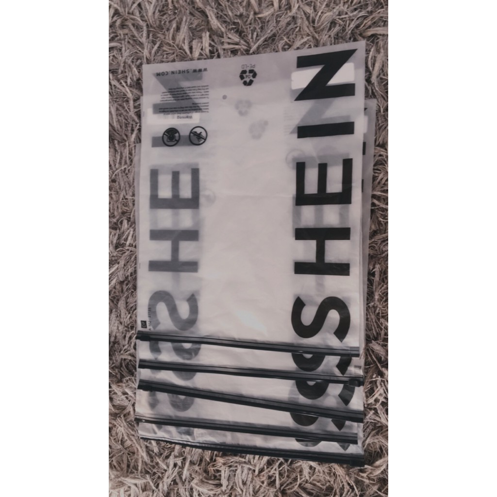 Kit 6 sacolas/embalagem Shein | Shopee Brasil