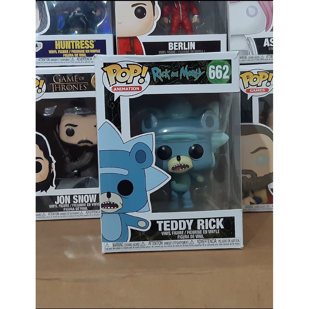 Funko Pop! Teddy Rick (Rick and Morty) | Shopee Brasil