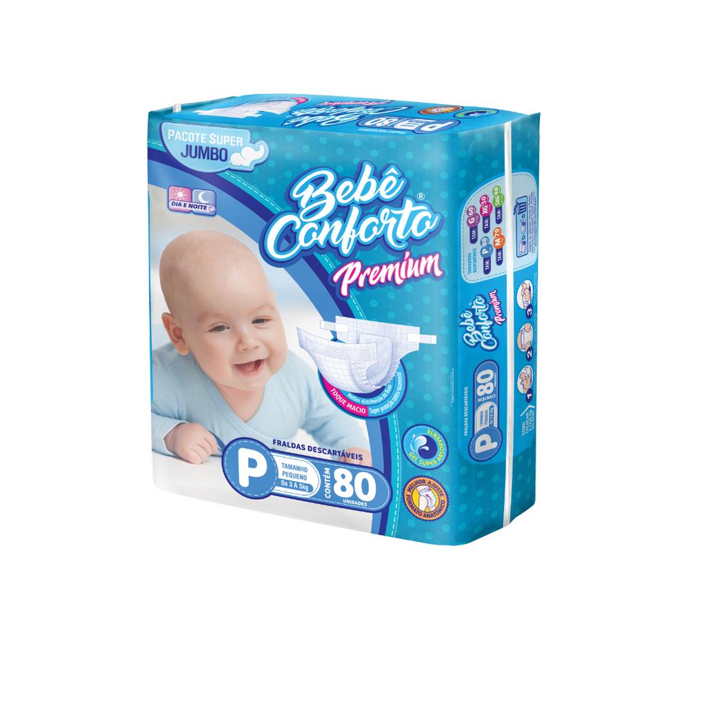 Fralda Infantil Bebê Conforto Premium | Shopee Brasil