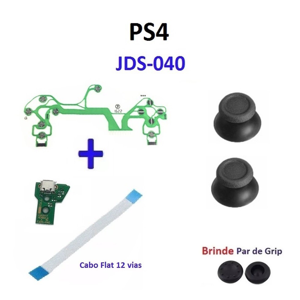 Kit Reparo controle PS4 JDS / JDM-040 | Shopee Brasil