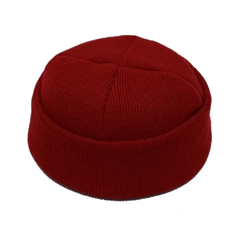 Touca Rap de Lã Curta Rasa Curtinha Gorro Toca Marinheiro Sailor Docker ...