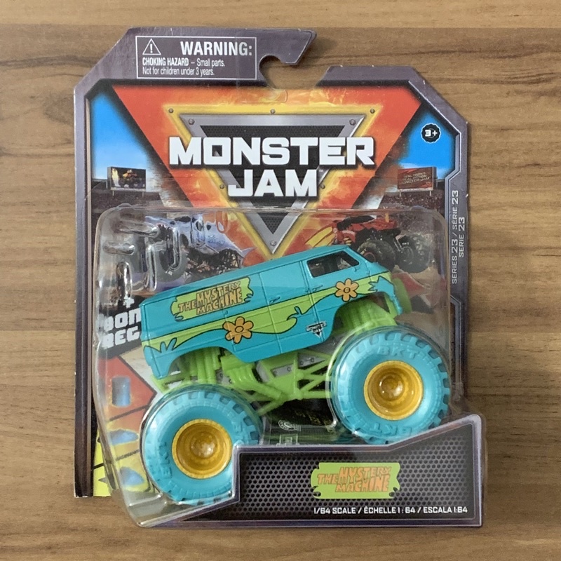 MONSTER JAM The Mystery Machine SCOOBY Doo | Shopee Brasil