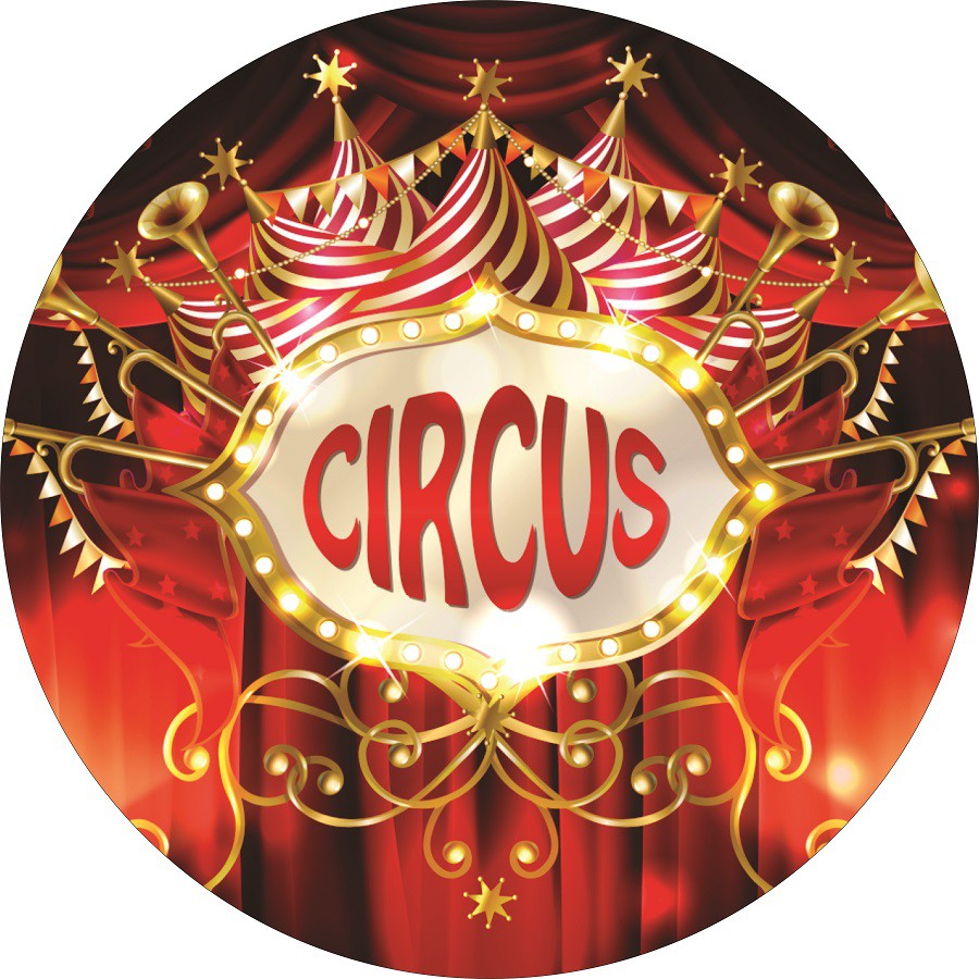 Painel em lona Fosca Redondo Tema Circo | Shopee Brasil Painel em lona Fosca Redondo Tema Circo | Shopee Brasil