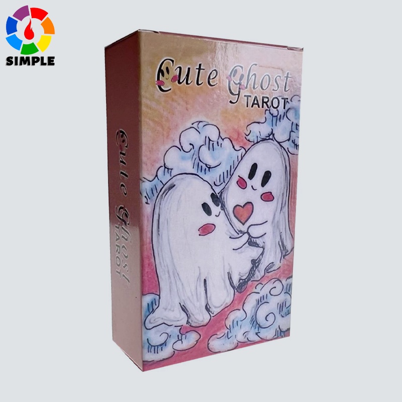 Cute Ghost Tarot 10.3x6 cm Card Games | Shopee Brasil