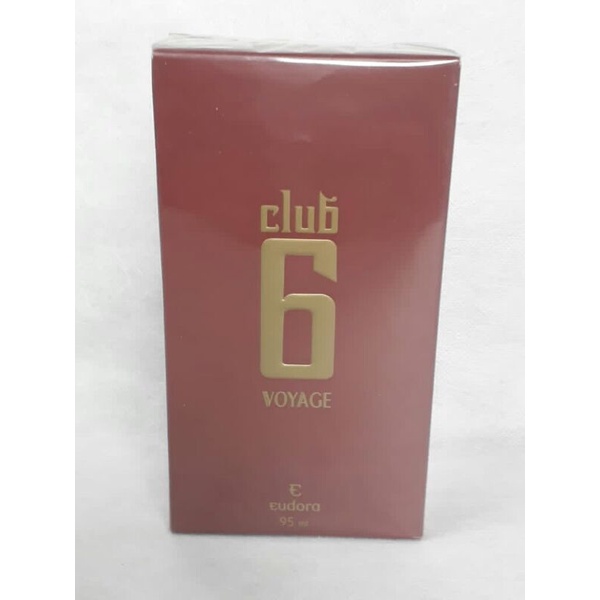 perfume Club 6 Voyage masculino 95ml Eudora | Shopee Brasil