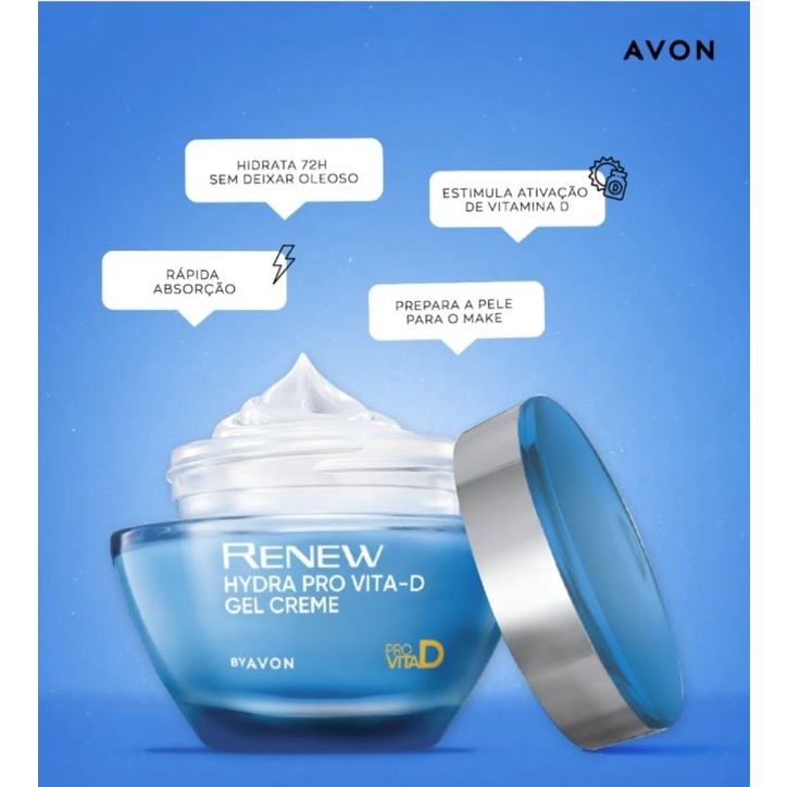 Gel Creme Renew Hydra Pro Vita-D - 50g | Shopee Brasil